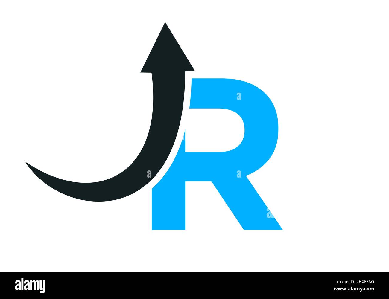 Finance logo with R letter concept. Marketing And Financial Business ...