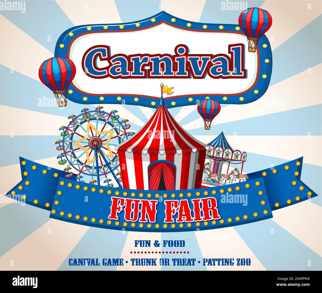 Large carnival banner hi-res stock photography and images - Alamy