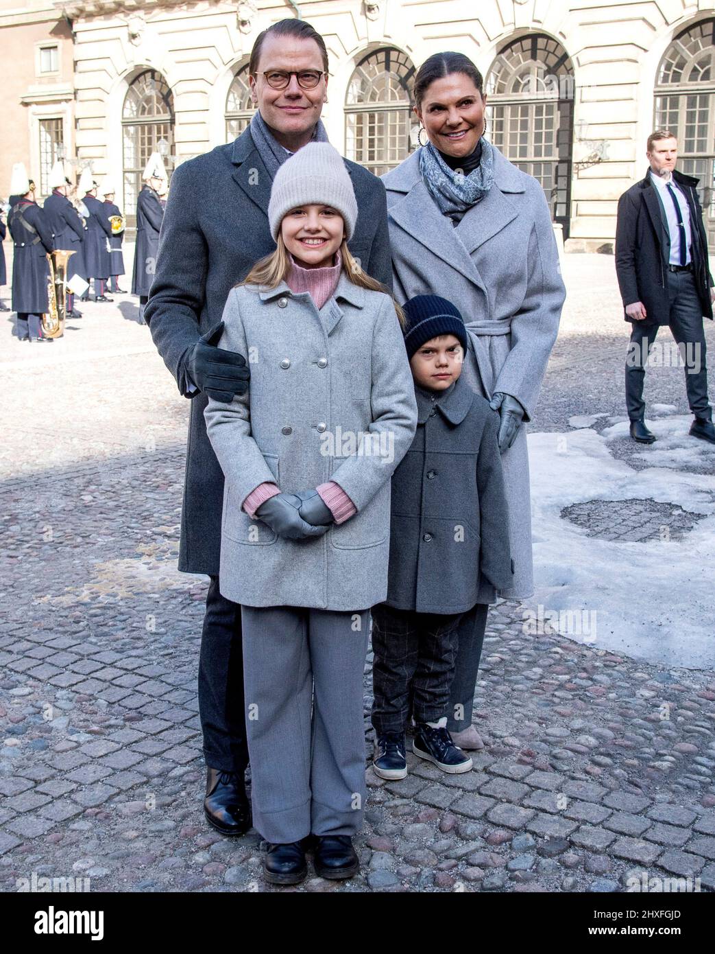 Crown Princess Victoria celebrated her name day with her husband Prince ...