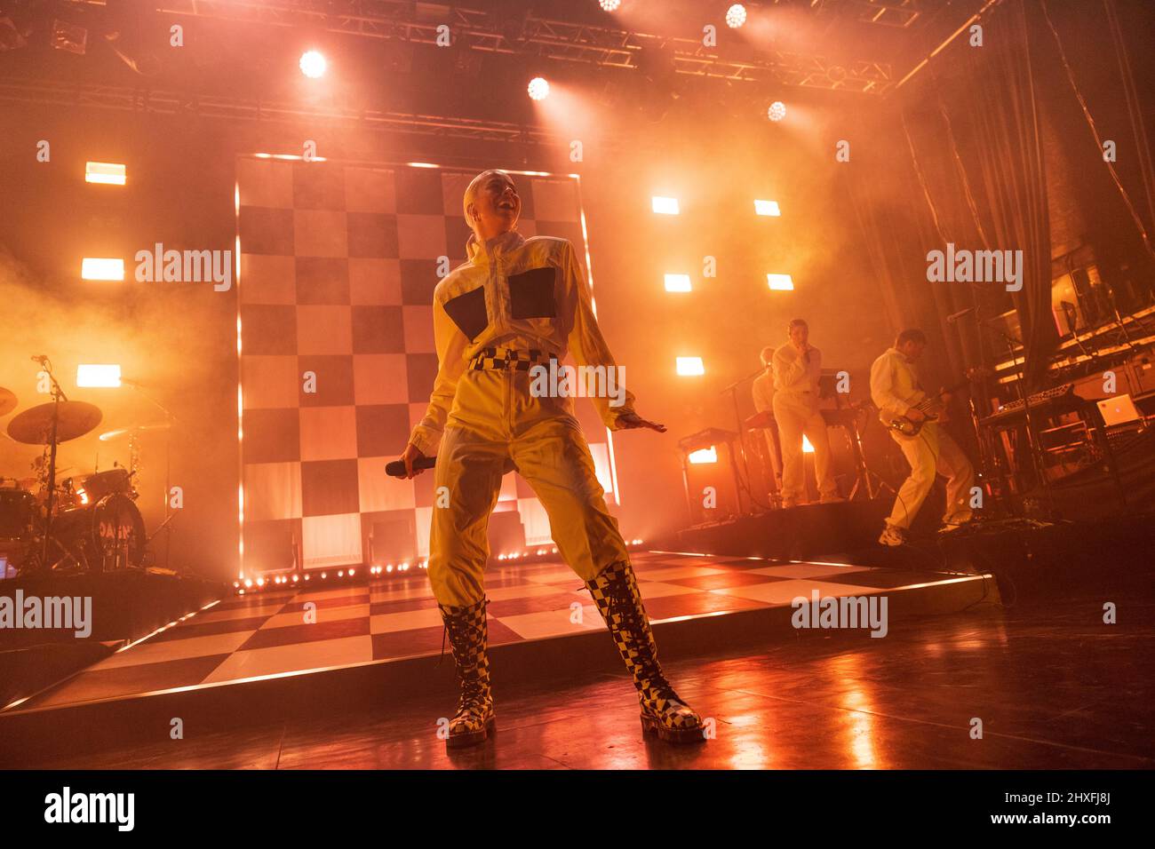 Oslo, Norway. 11th Mar, 2022. The Norwegian pop singer Dagny performs a ...