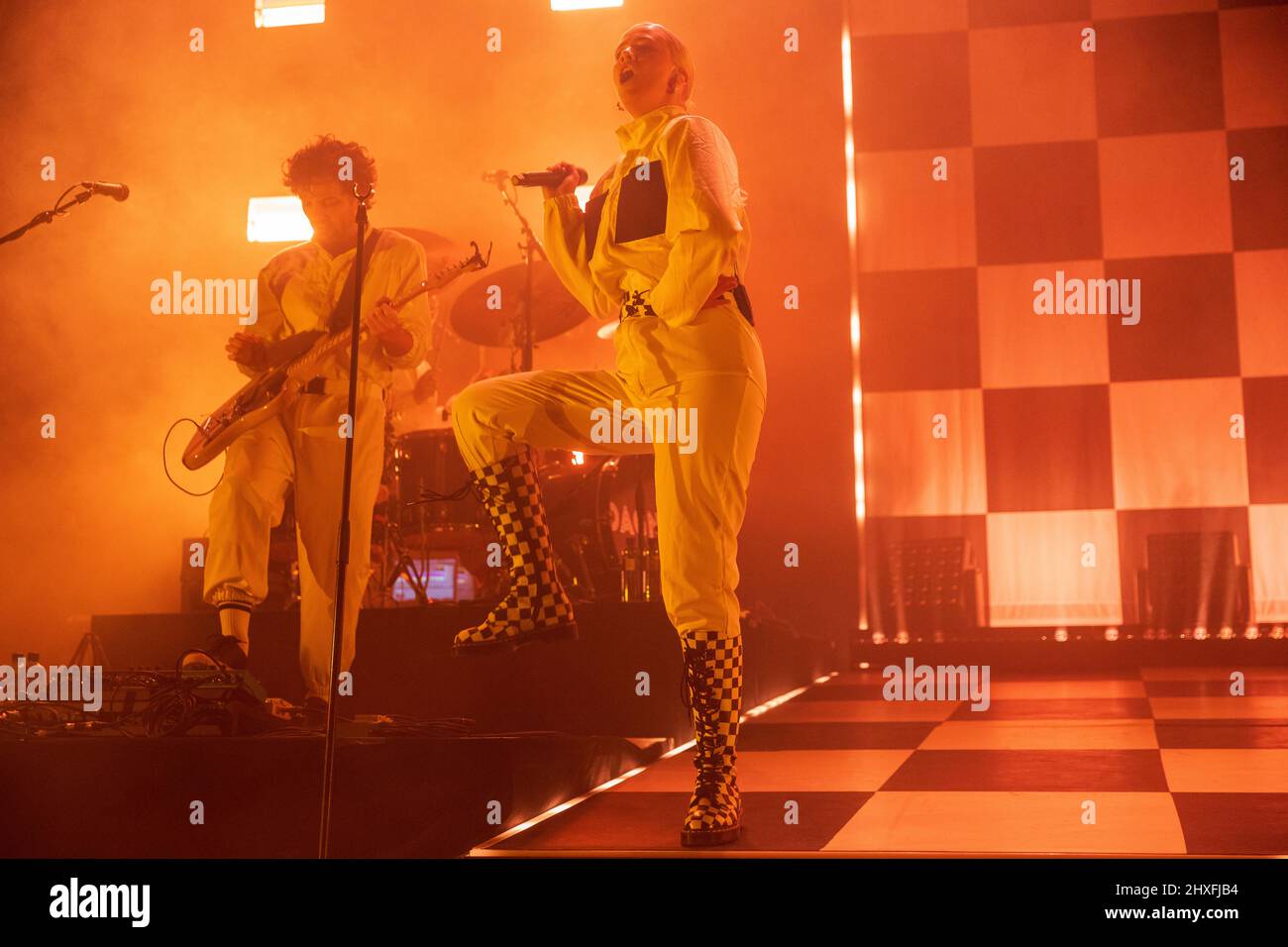 Oslo, Norway. 11th Mar, 2022. The Norwegian pop singer Dagny performs a ...