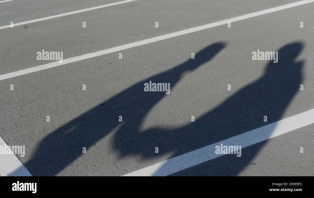 Friends arguing silhouette hi-res stock photography and images - Alamy