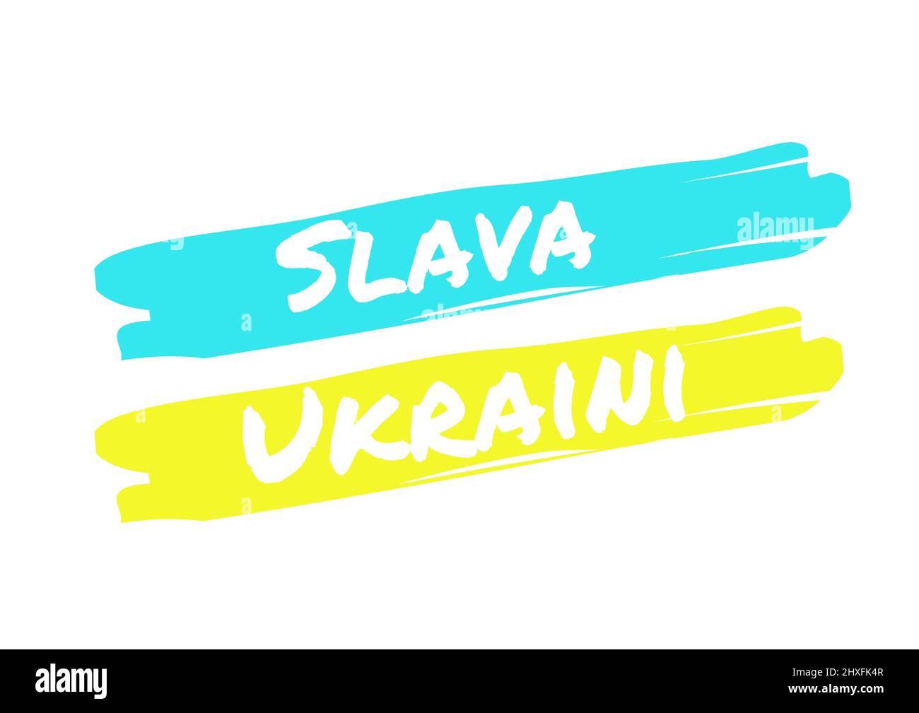 Slava ukraini flag Cut Out Stock Images & Pictures - Alamy