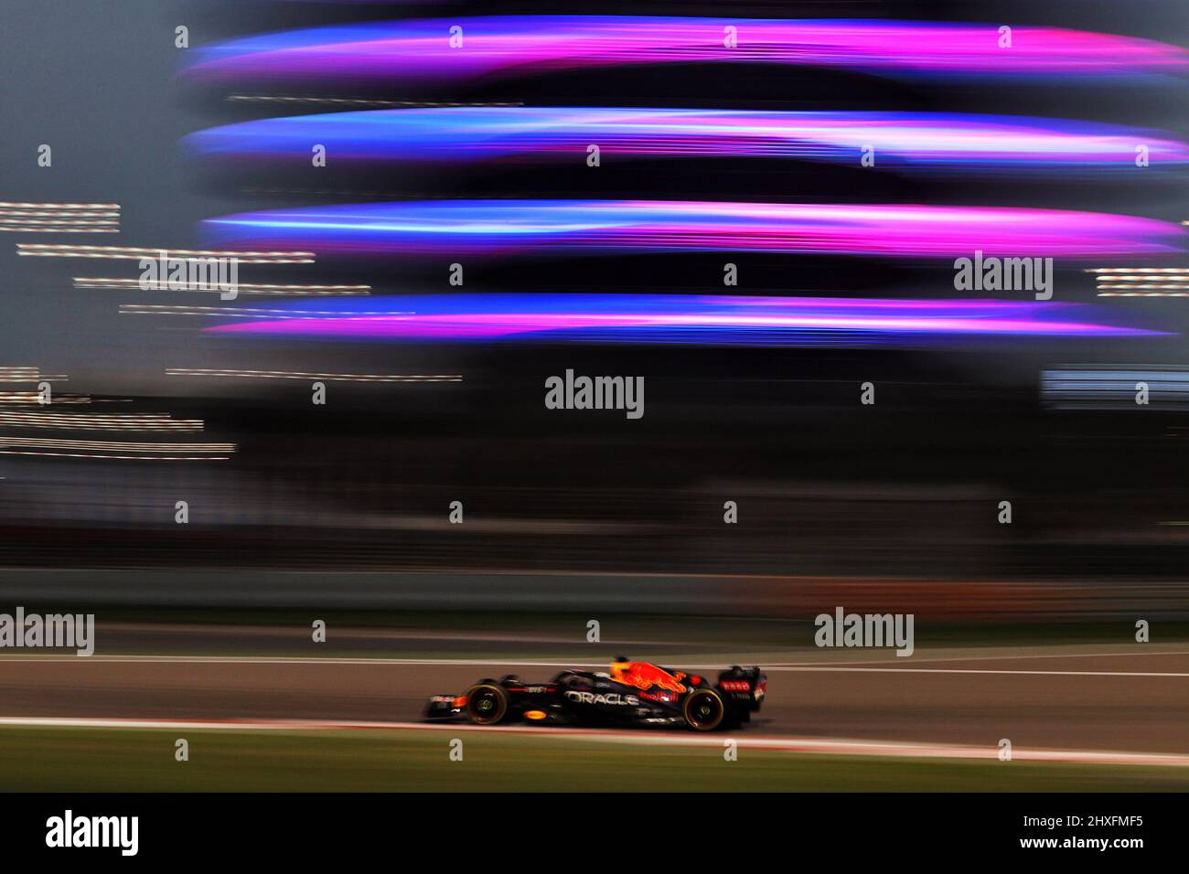 Sakhir, Bahrain. 12th Mar, 2022. Max Verstappen (NLD) Red Bull Racing ...