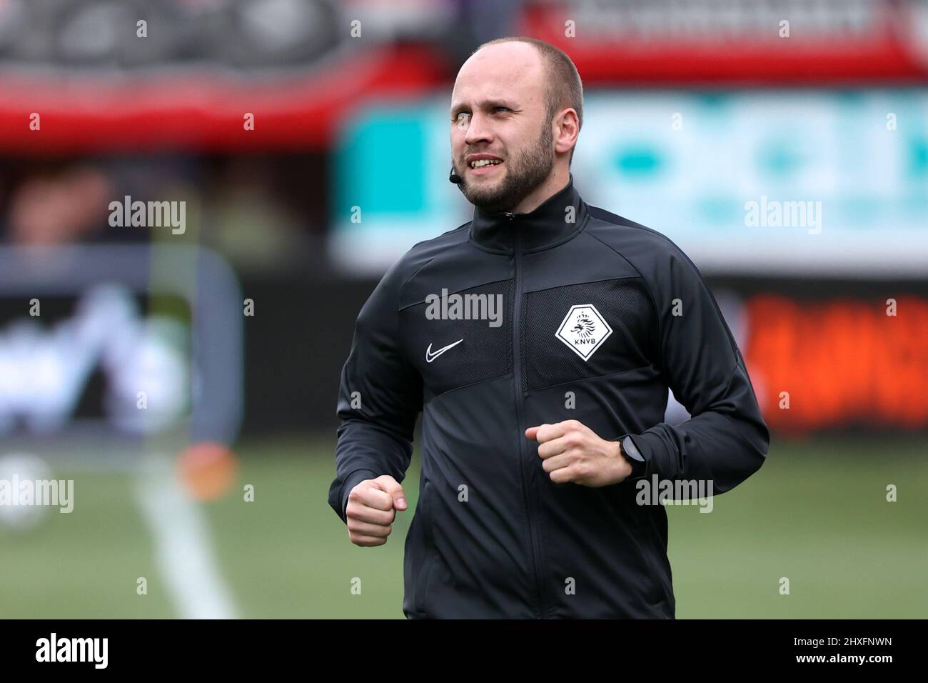 ROTTERDAM, NETHERLANDS - MARCH 12: Assistant referee Kevin Bodde during ...