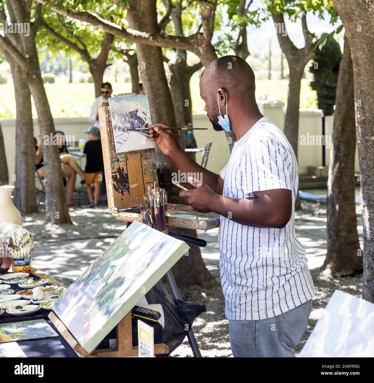 South africa art paintings hi-res stock photography and images - Alamy