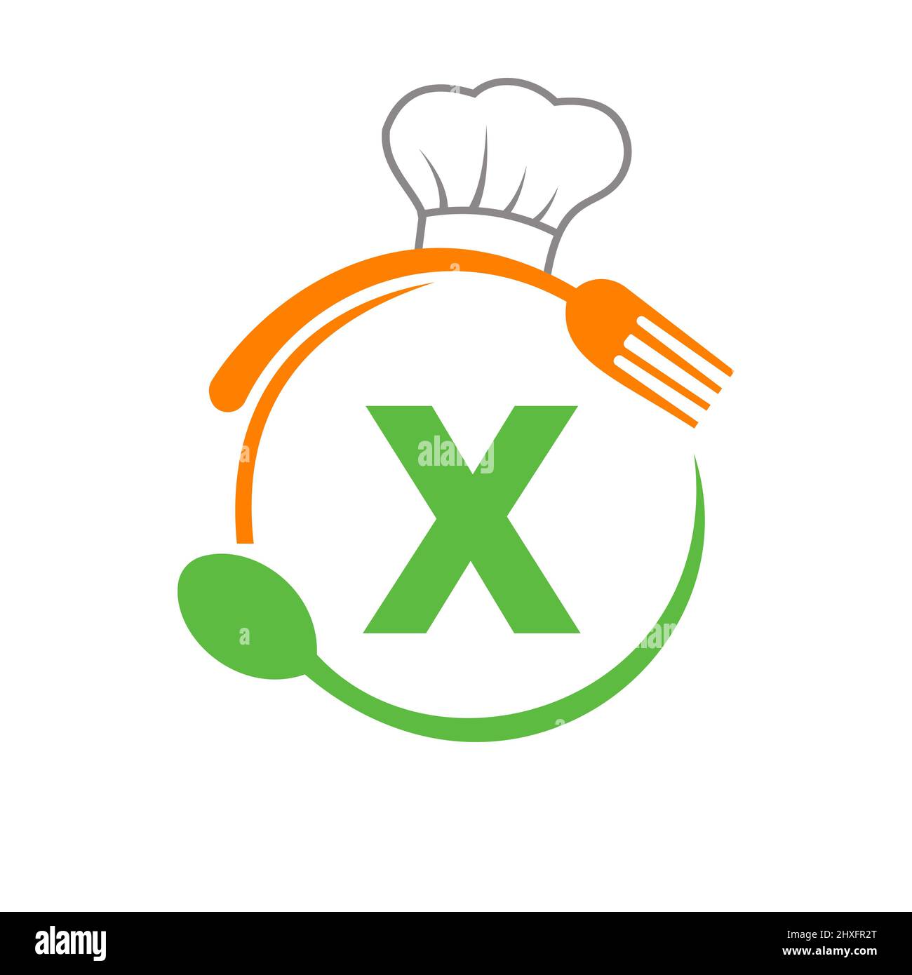 X restaurant logo hi-res stock photography and images - Alamy