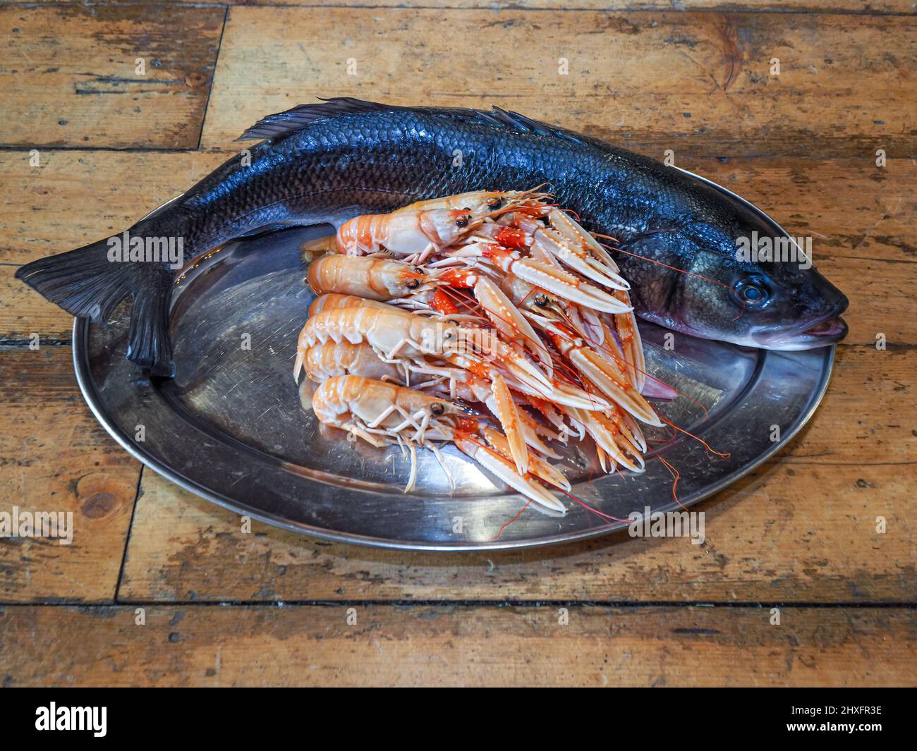 macro close up of an atlantic prawn Stock Photo - Alamy