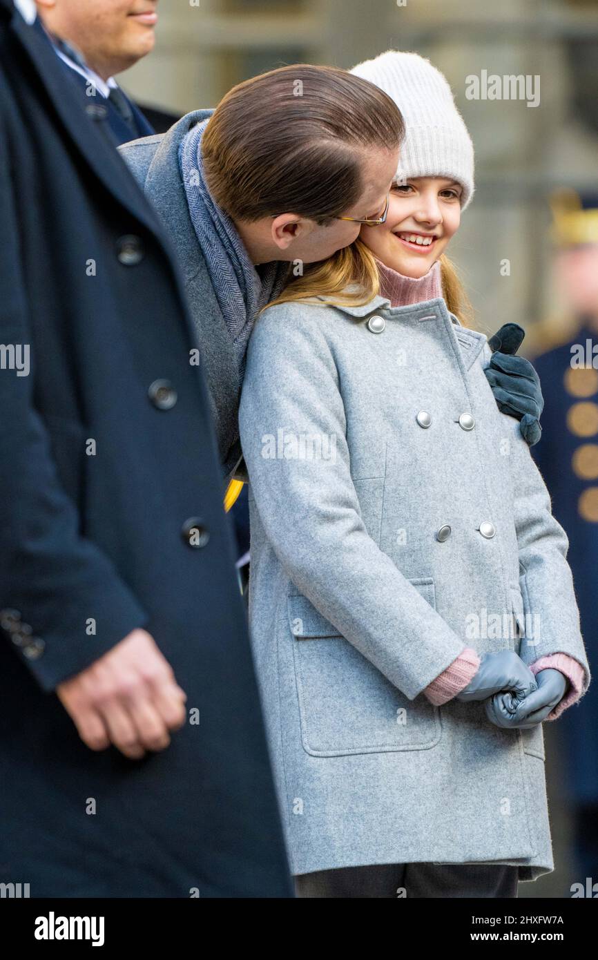 Prince Daniel and Princess Estelle during the celebration of the Crown ...