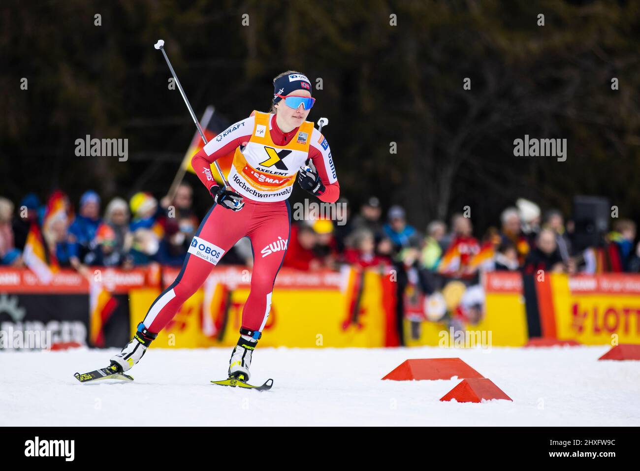 Schonach Im Schwarzwald, Germany. 12th Mar, 2022. Nordic skiing ...