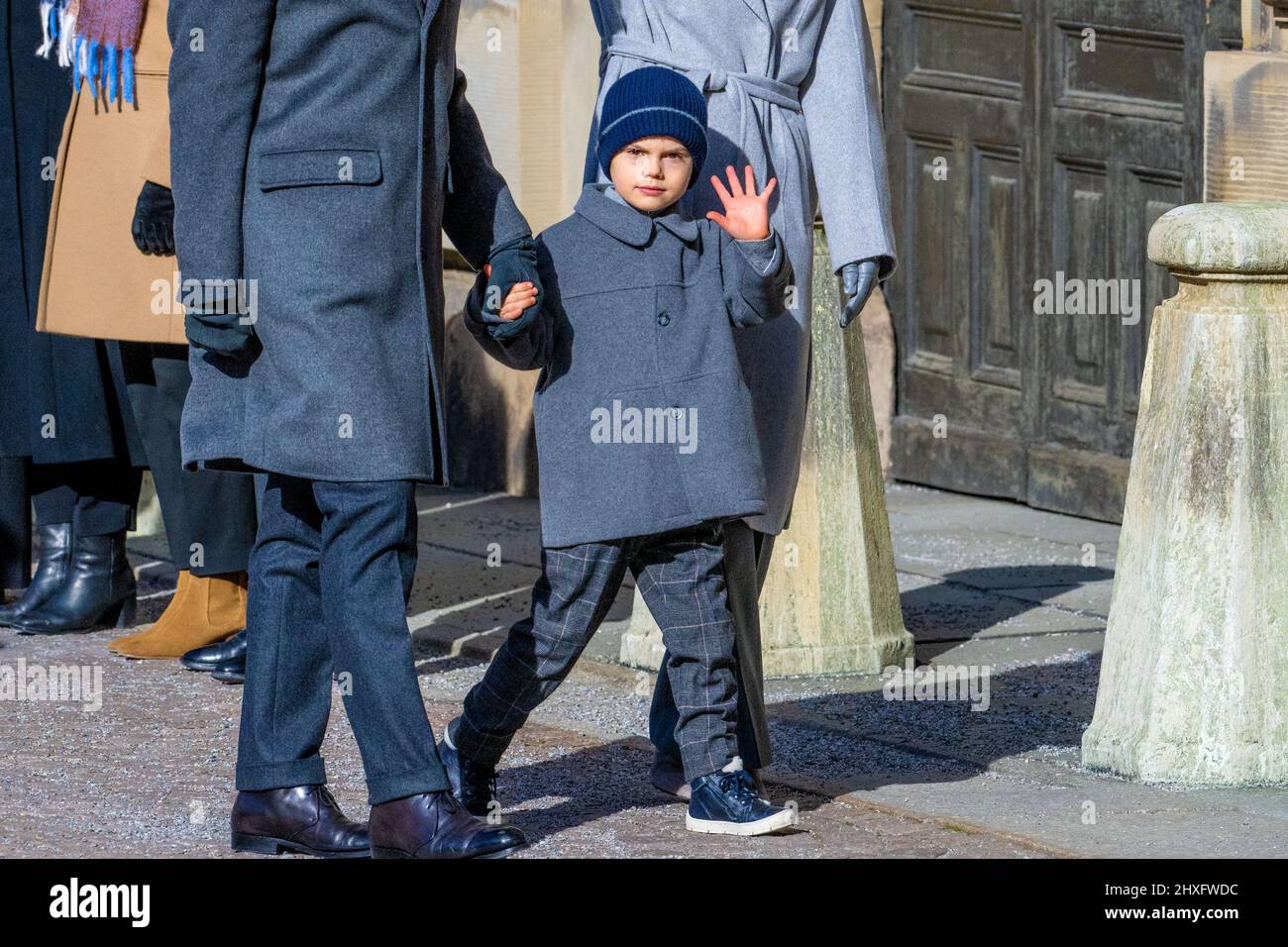 Prince Oscar during the celebration of the Crown Princess' Nameday at ...