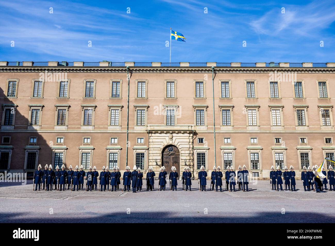 Military parade during the celebration of the Crown Princess' Nameday ...