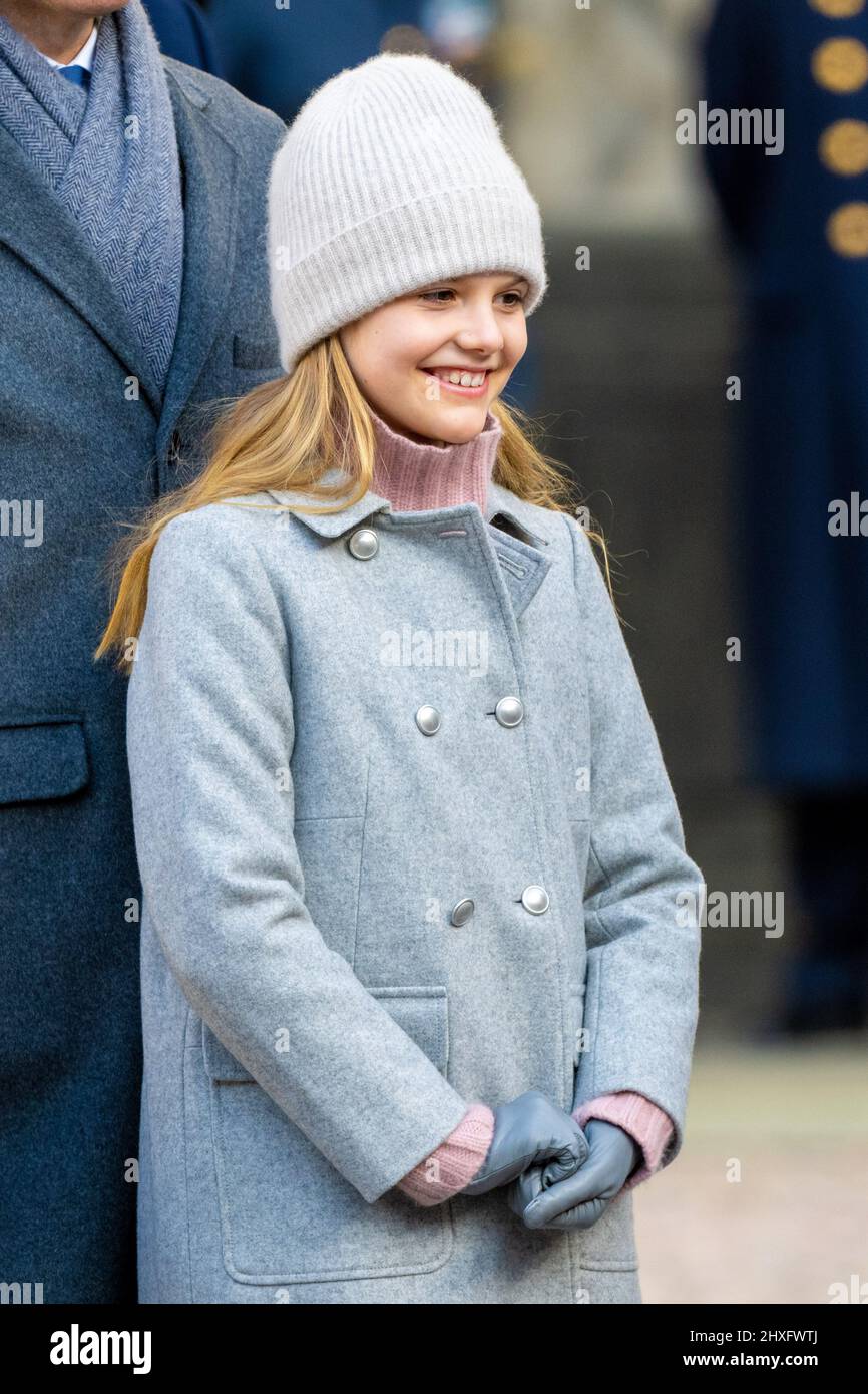 Princess Estelle during the celebration of the Crown Princess' Nameday ...