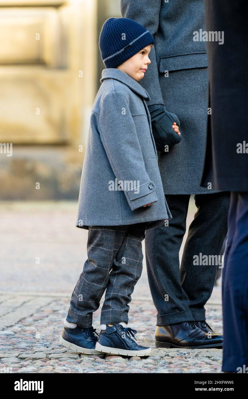 Prince Oscar during the celebration of the Crown Princess' Nameday at ...