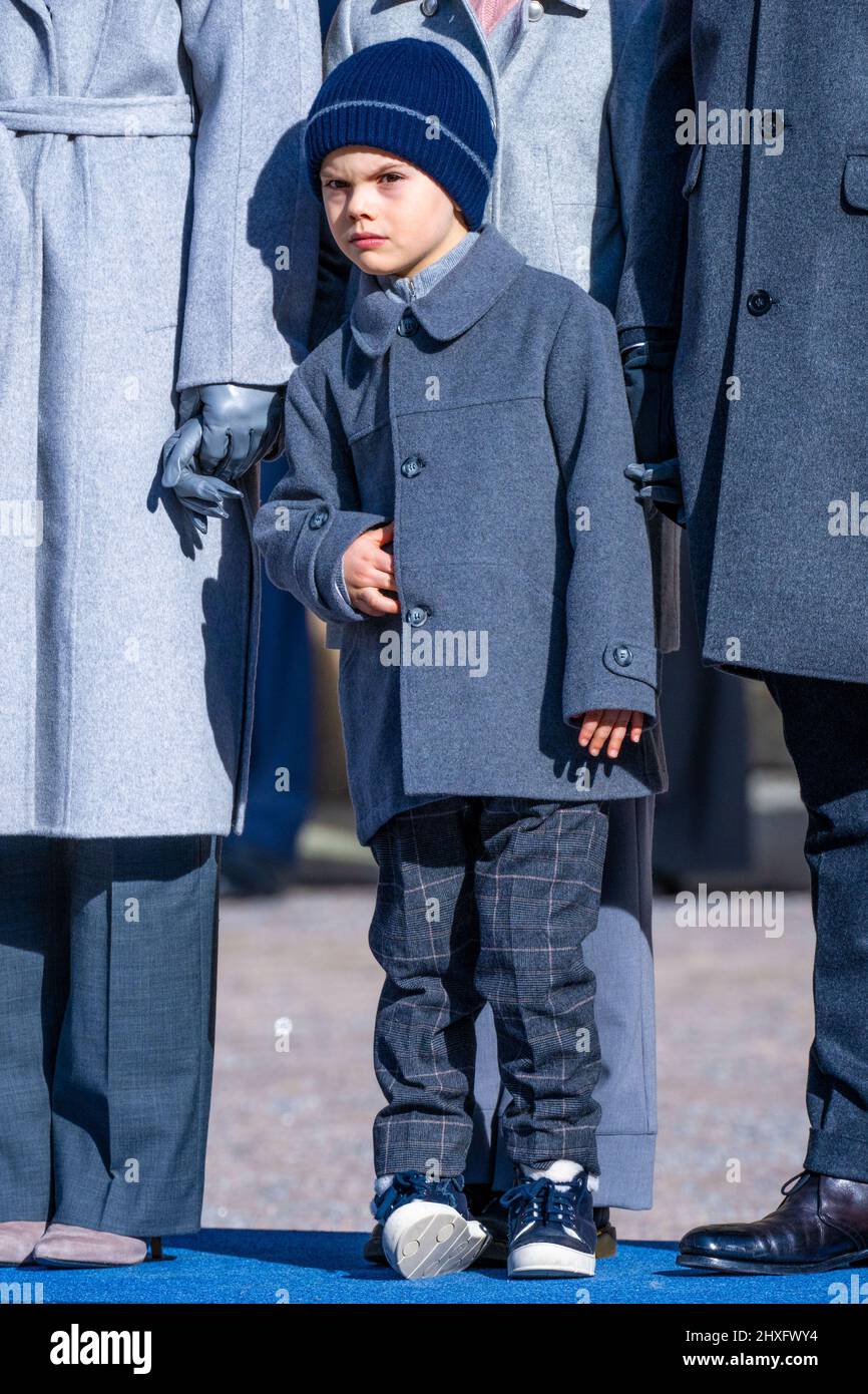 Prince Oscar during the celebration of the Crown Princess' Nameday at ...