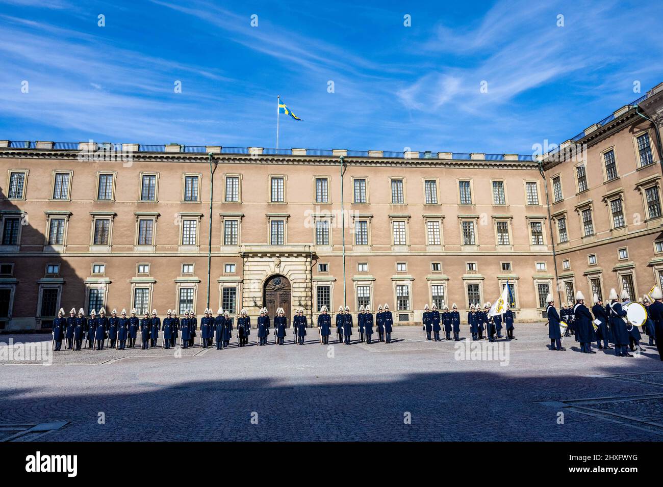 Military parade during the celebration of the Crown Princess' Nameday ...