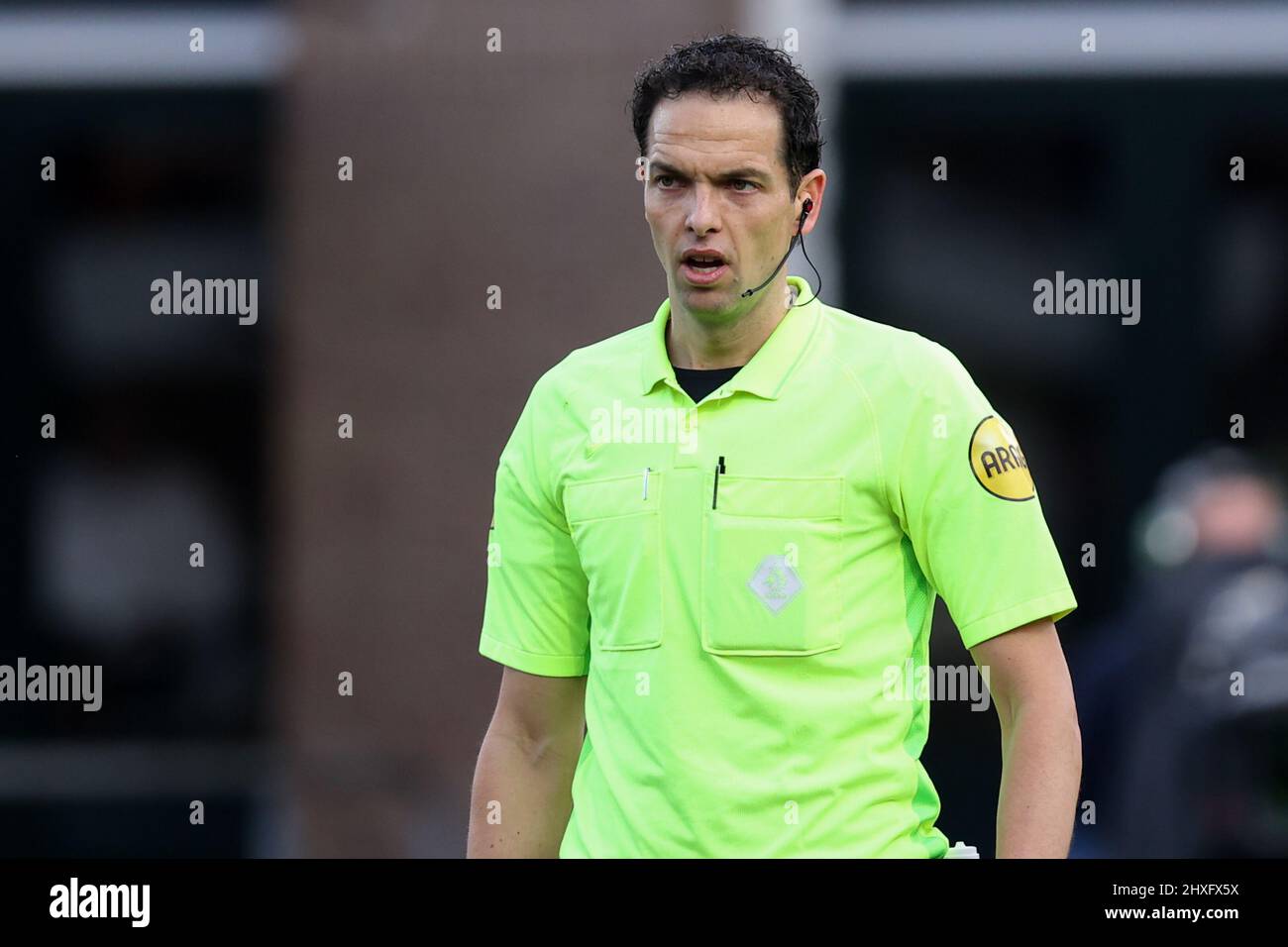 ROTTERDAM, NETHERLANDS - MARCH 12: Referee Richard Martens during the ...