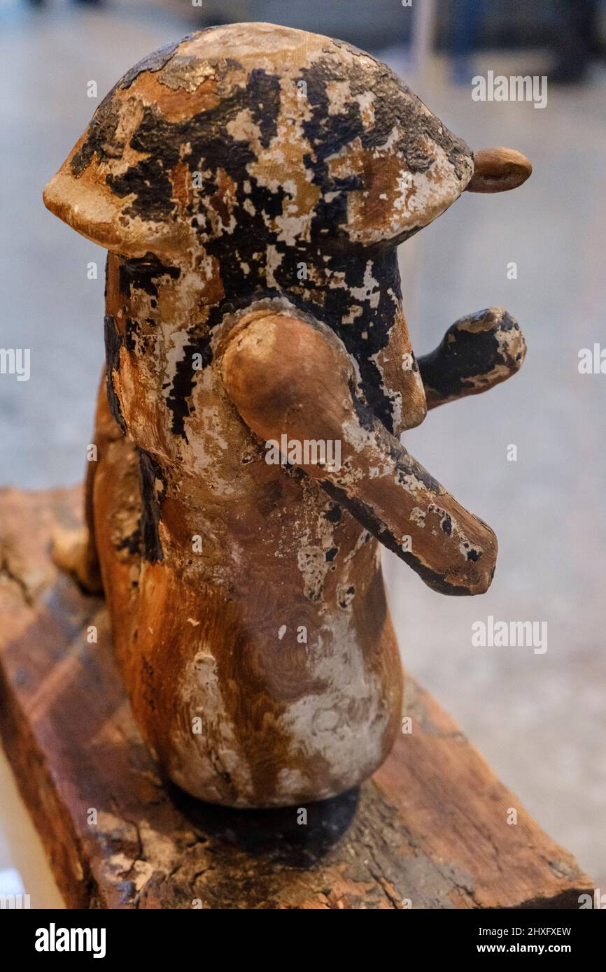 squatting turtle-headed deity, late 18hDynasty, about 1295 BC, tomb of ...