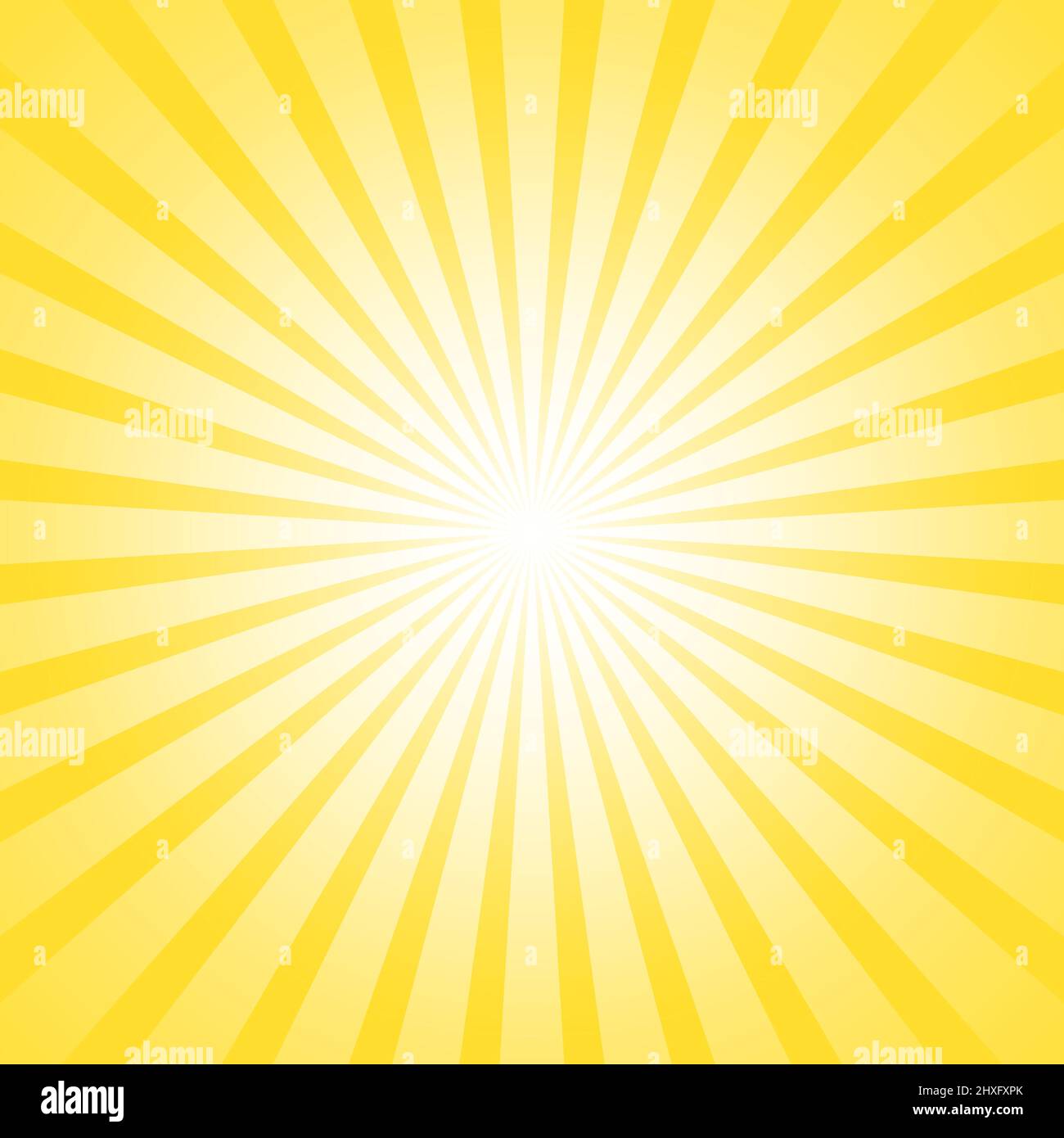 Abstract retro background with sun ray. Summer vector illustration for ...