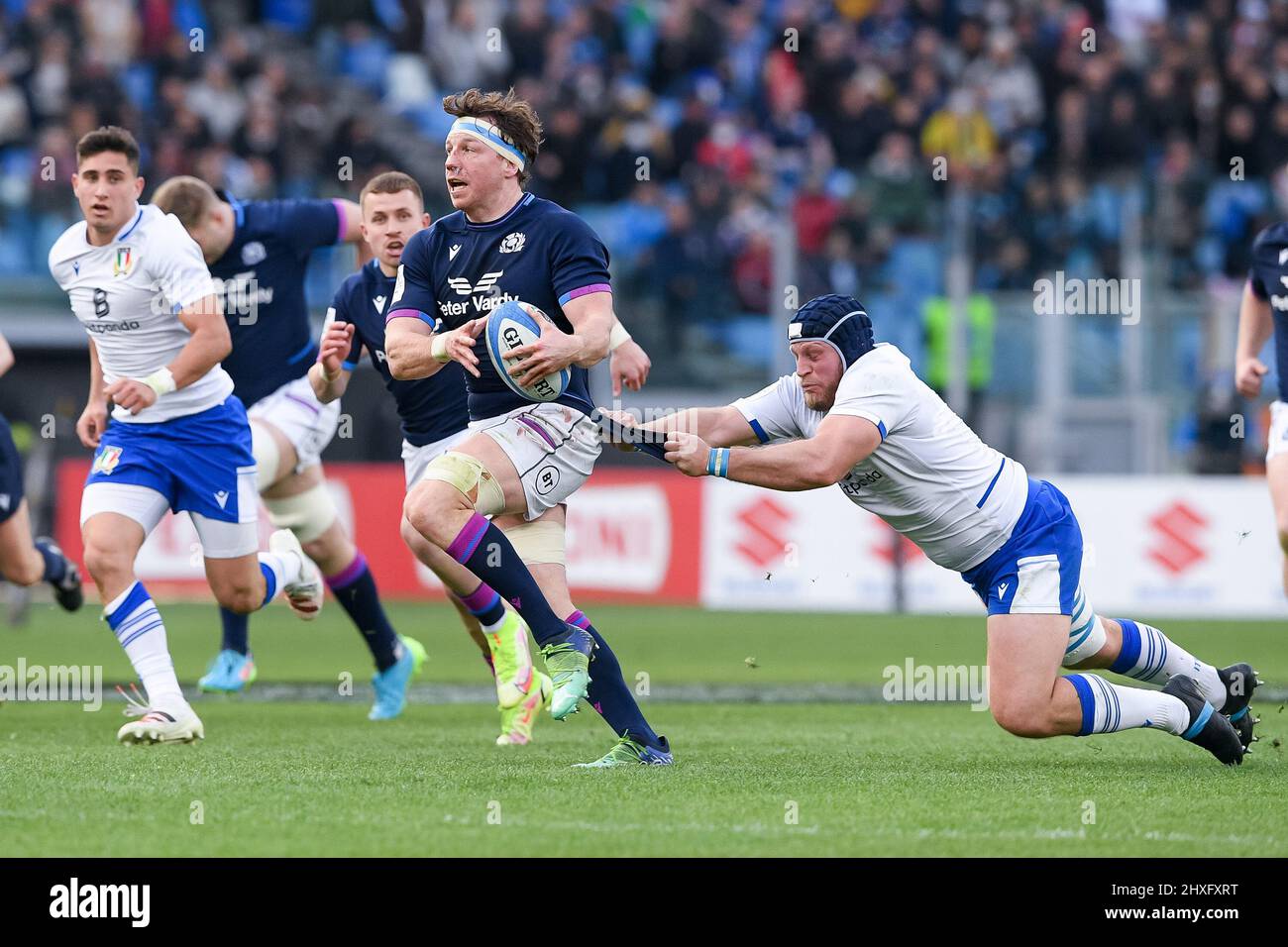 Hamish watson rugby scotland hi-res stock photography and images - Alamy