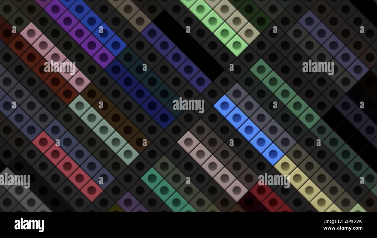 Pixel art in tiles hi-res stock photography and images - Alamy