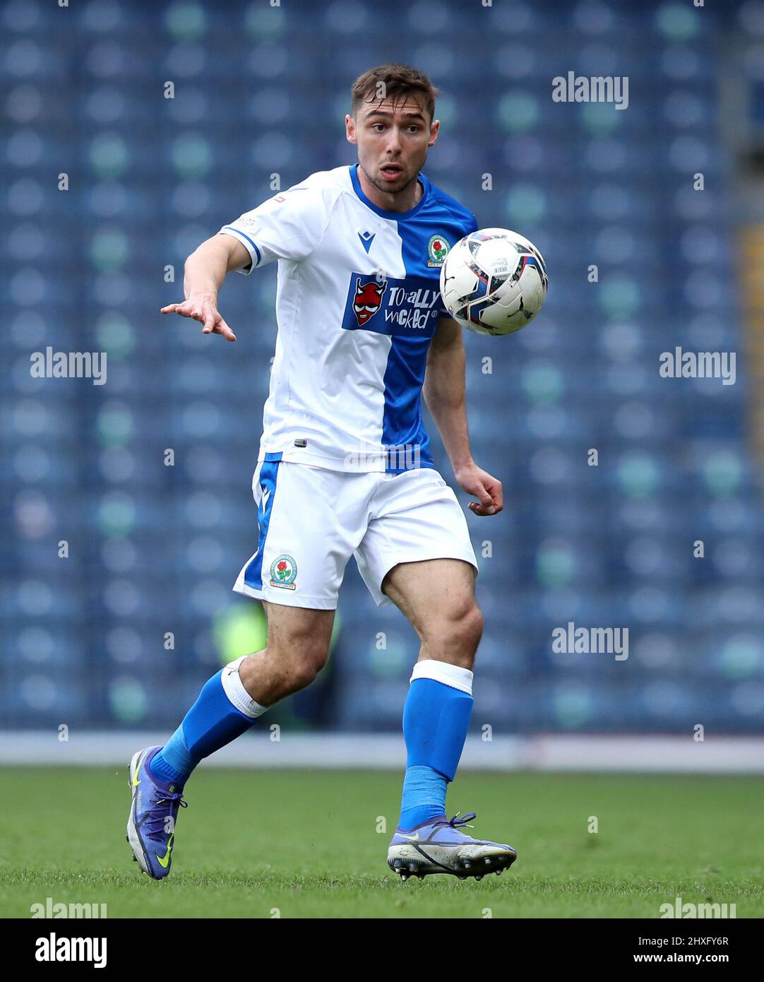 Blackburn Rovers' Harry Pickering during the Sky Bet Championship match ...