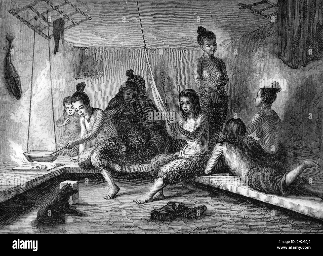 Inuit cooking hi-res stock photography and images - Alamy