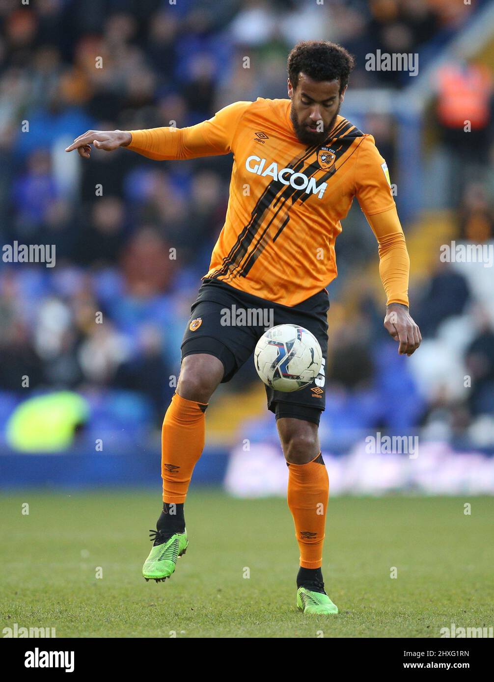 Hull City's Tom Huddlestone during the Sky Bet Championship match at St ...