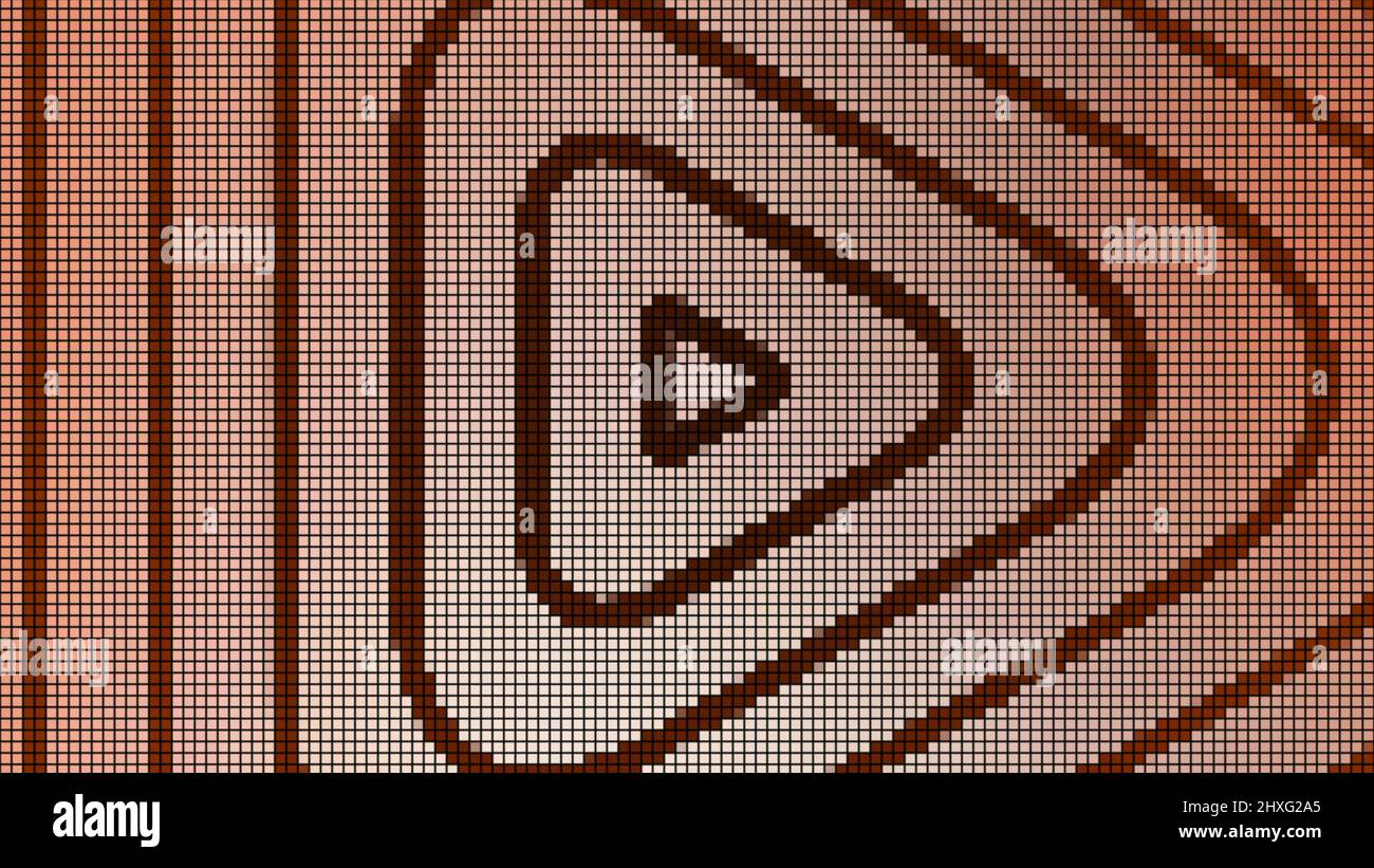 Animation of pattern moving to center and disappearing. Motion ...