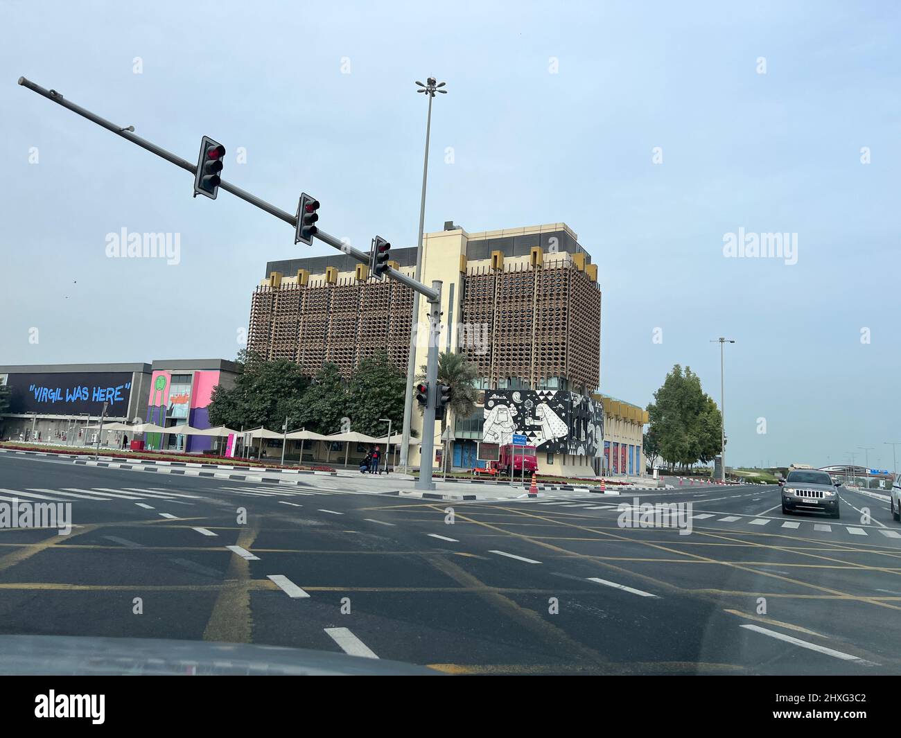Iconic Fire Station doha Qatar Stock Photo - Alamy