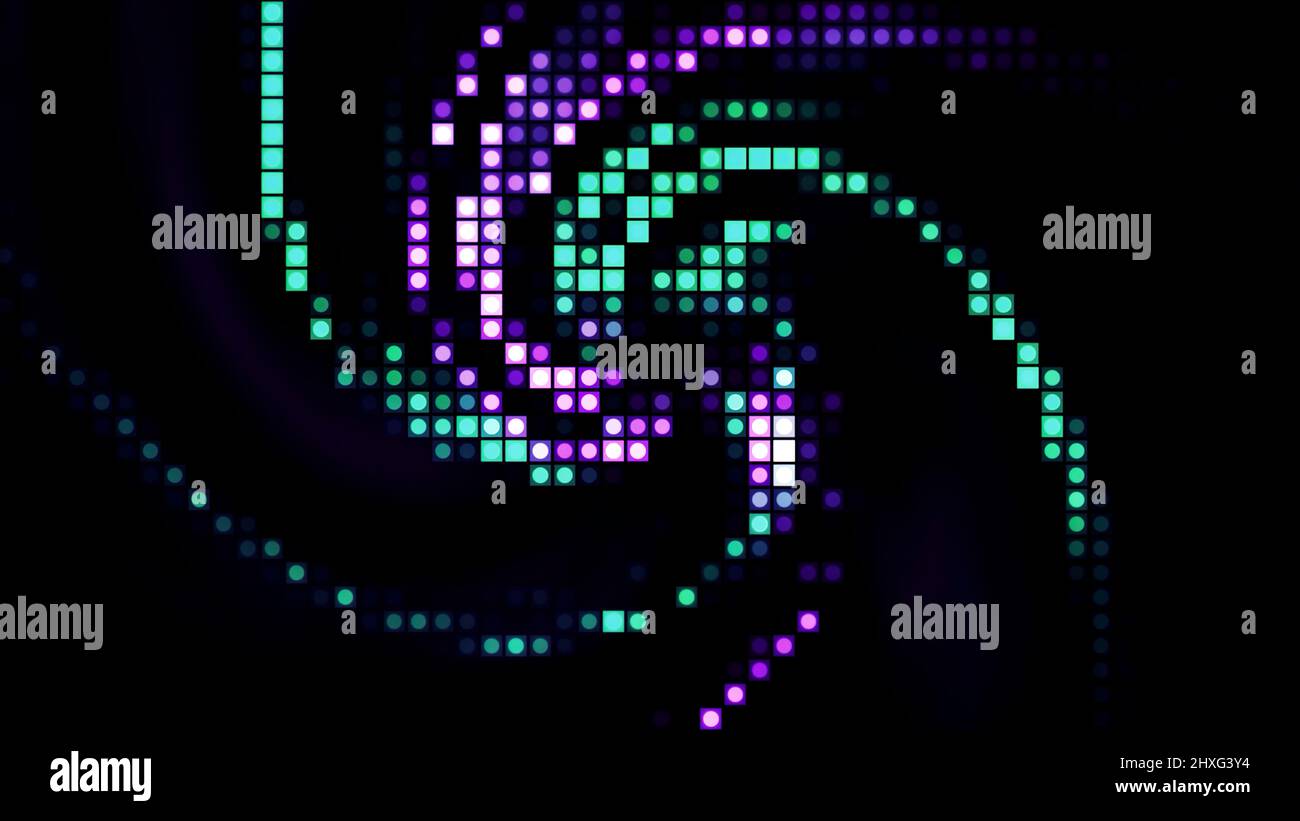 Abstract spinning vortex background, seamless loop. Motion. Screen of ...