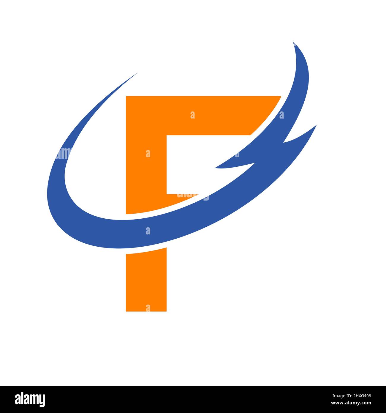 Letter F Logo Design Vector Template. F Logotype Minimal Monochrome ...