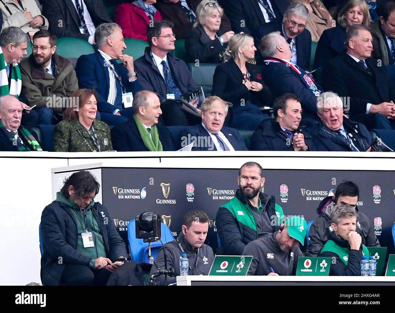 12th March 2022 ; Twickenham Stadium, London, England; 6-Nations ...