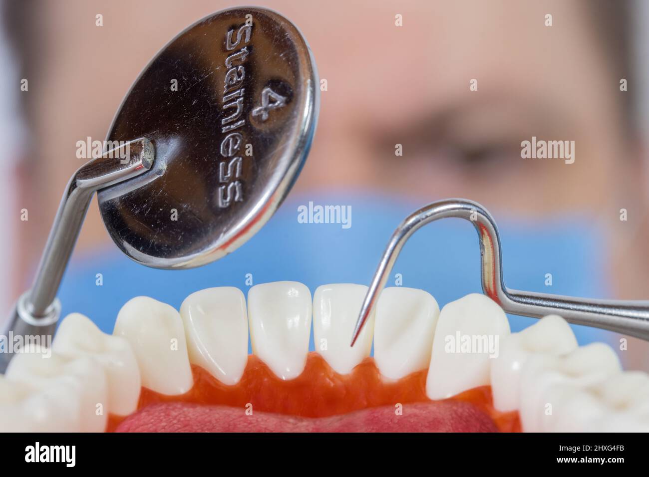 Dentist examination teeth hi-res stock photography and images - Alamy
