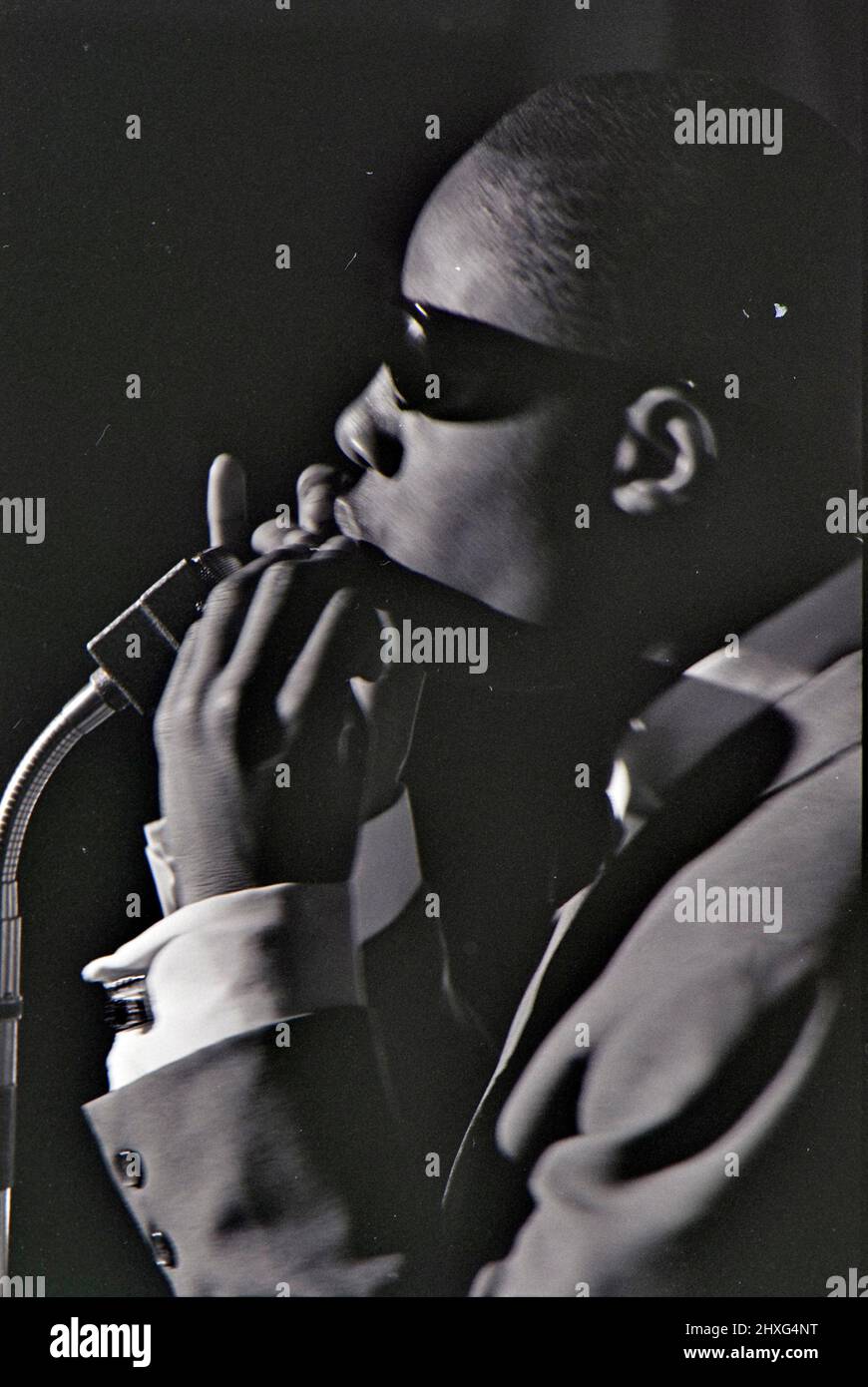 STEVIE WONDER American musician and singer on Ready,Steady,Go ! in Marc ...