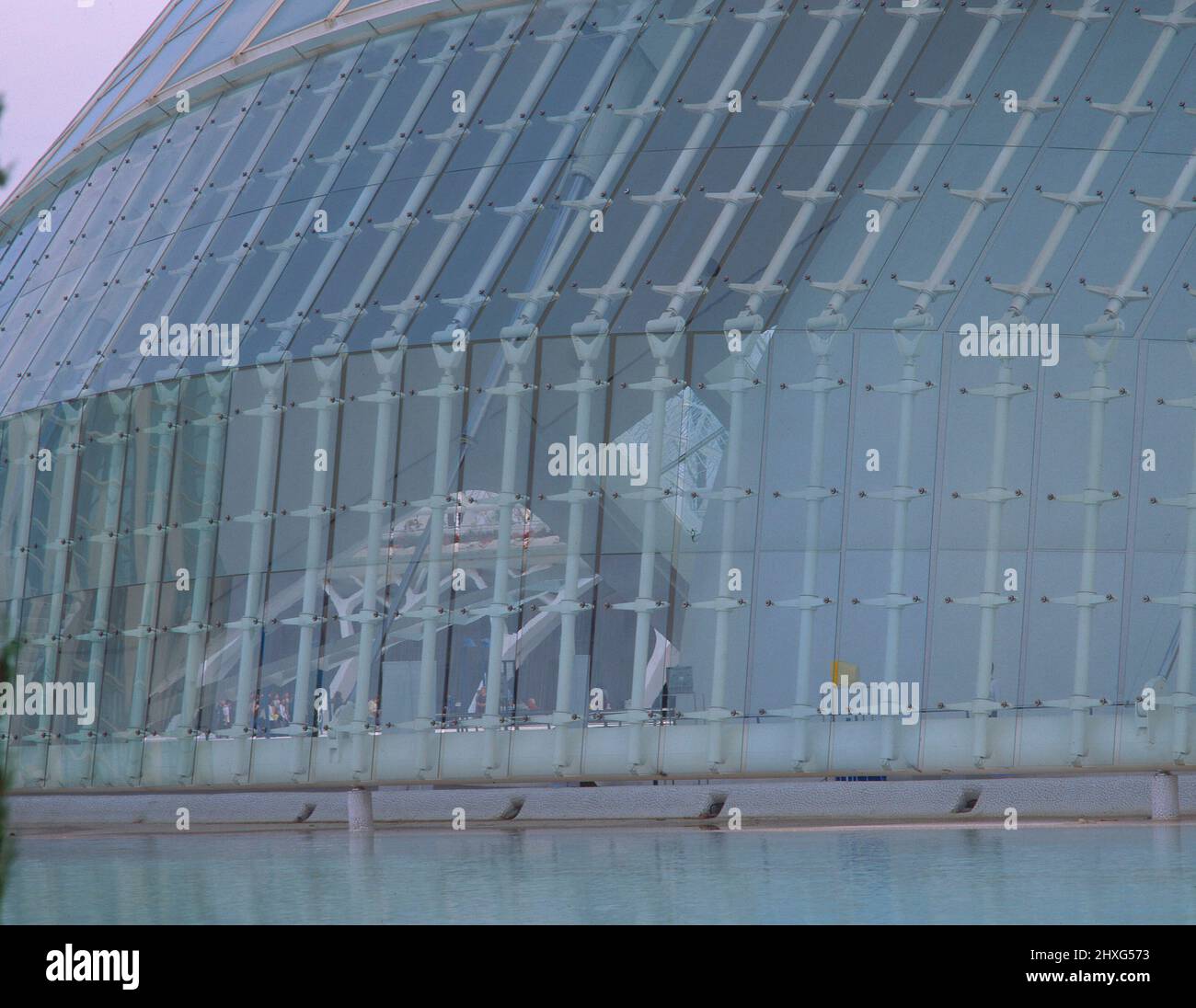 L' HEMISFERIC - 1998. Author: SANTIAGO CALATRAVA. Location: CIUDAD DE ...