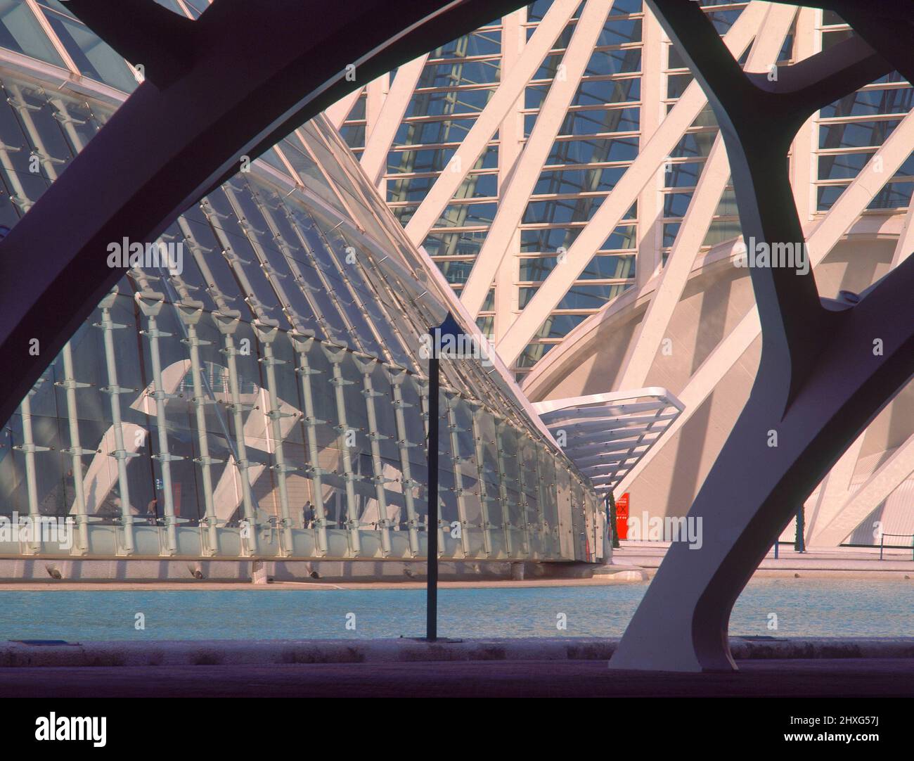 L' HEMISFERIC - 1998. Author: SANTIAGO CALATRAVA. Location: CIUDAD DE ...