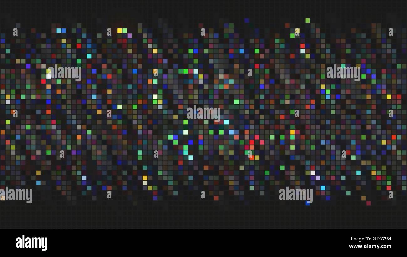 Abstract background with pixel glitch effect in dark colors, seamless ...