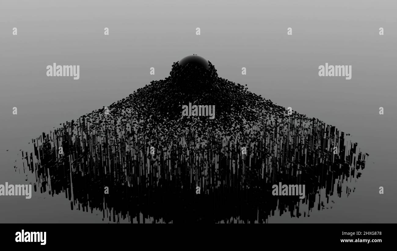 Seamless loop rotating brick cube hi-res stock photography and images ...