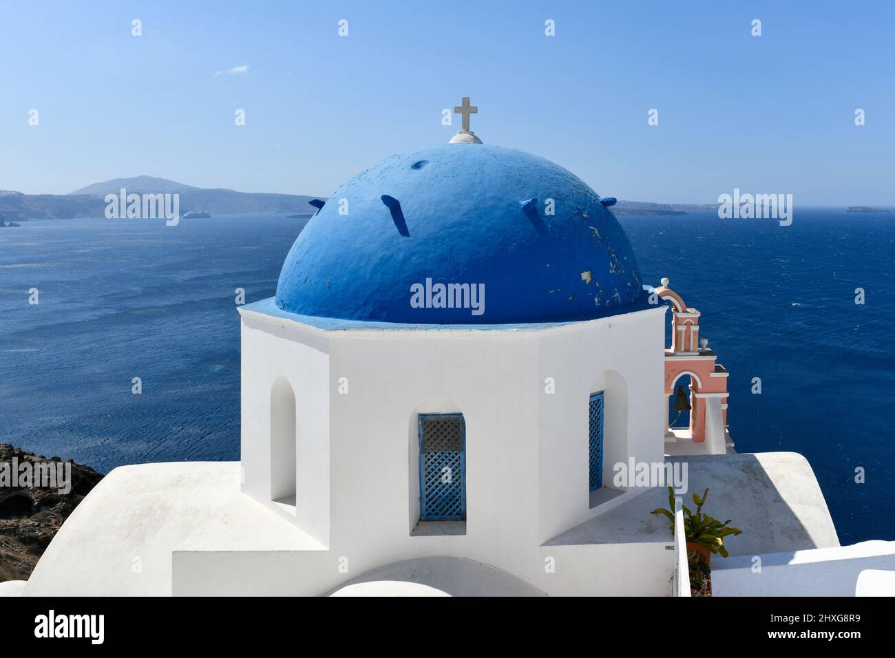 The Saint Spyridon Holy Orthodox Church on the Greek island of ...