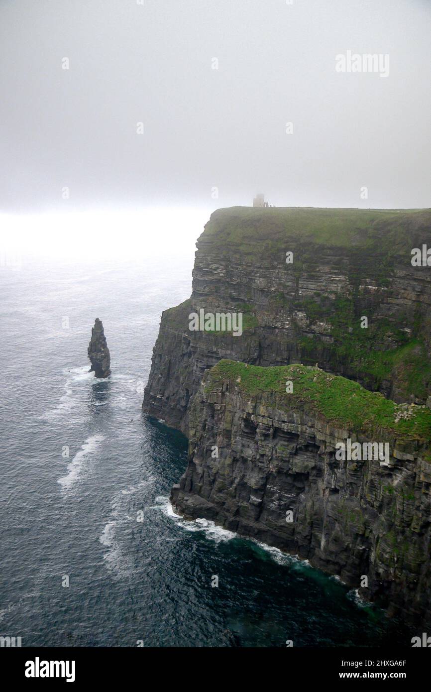 UNESCO Global Geopark Cliffs of Moher Burren County Clare Ireland Stock ...