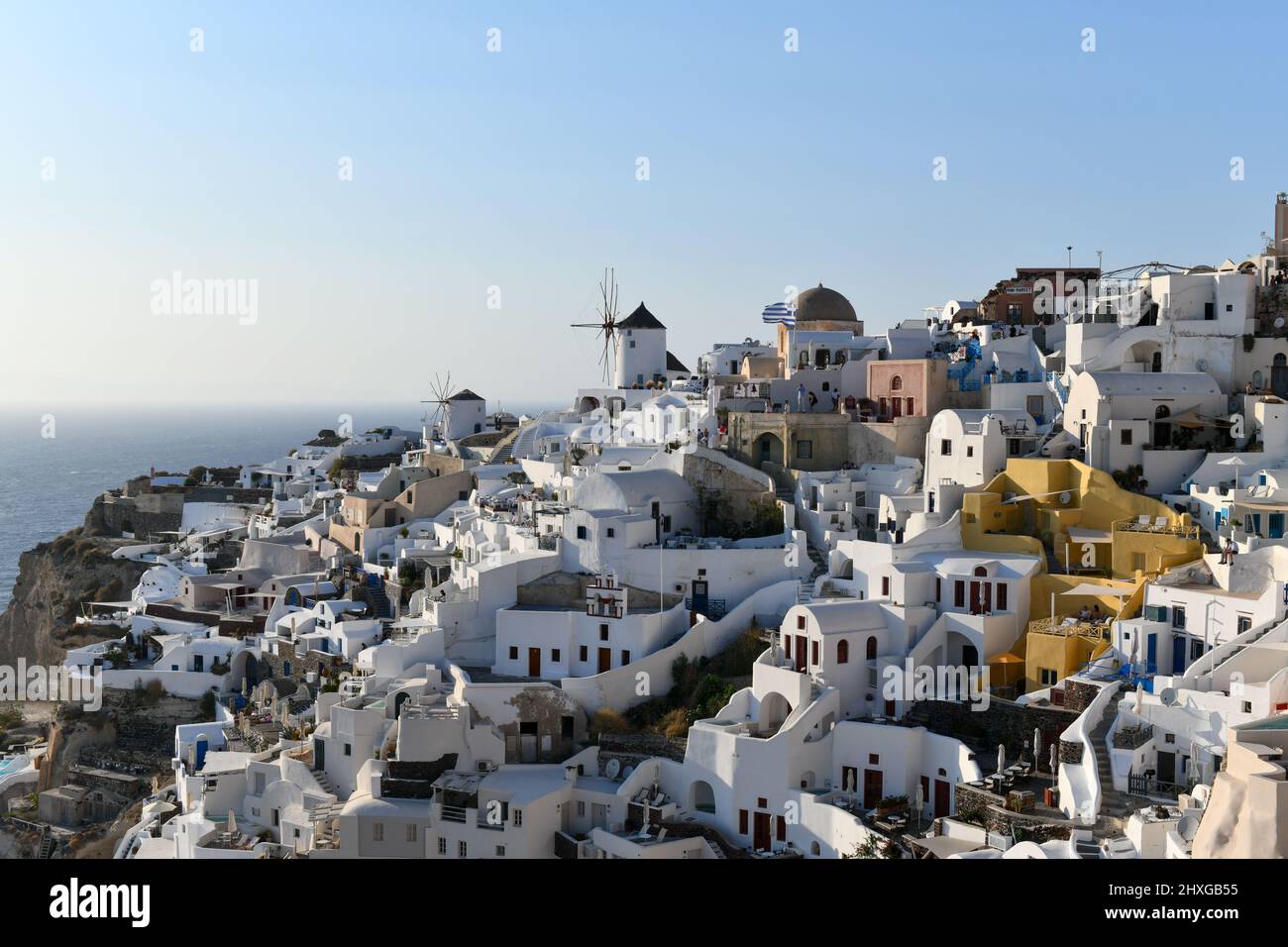 Charming View Oia Village On Santorini Island Greece Traditional Charming View Oia Village On Santorini Island Greece Traditional