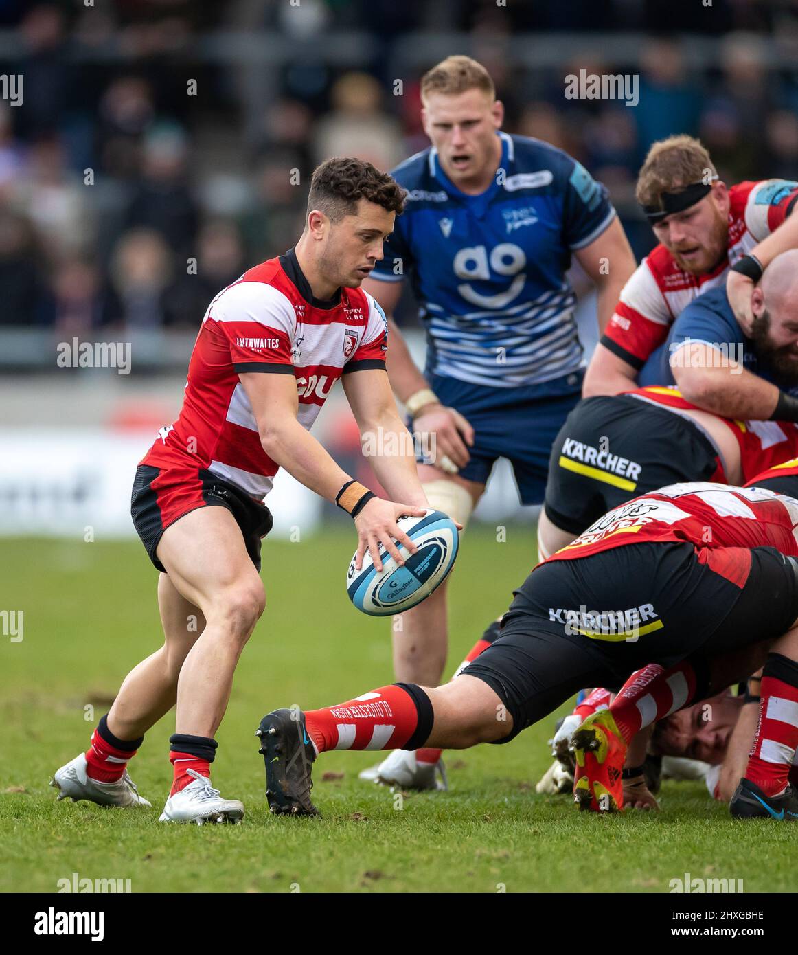 12th March 2022 ; AJ Bell Stadium, Sale, England; Gallagher Premiership ...