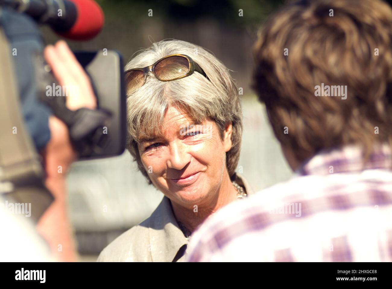 Vienna, Austria. 23 August 2008. Campaign event with Heide Schmidt ...