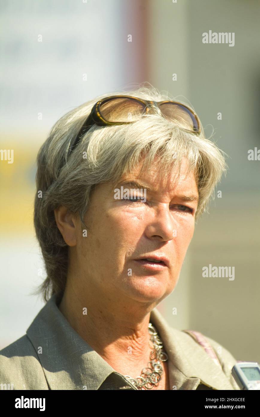 Vienna, Austria. 23 August 2008. Campaign event with Heide Schmidt ...