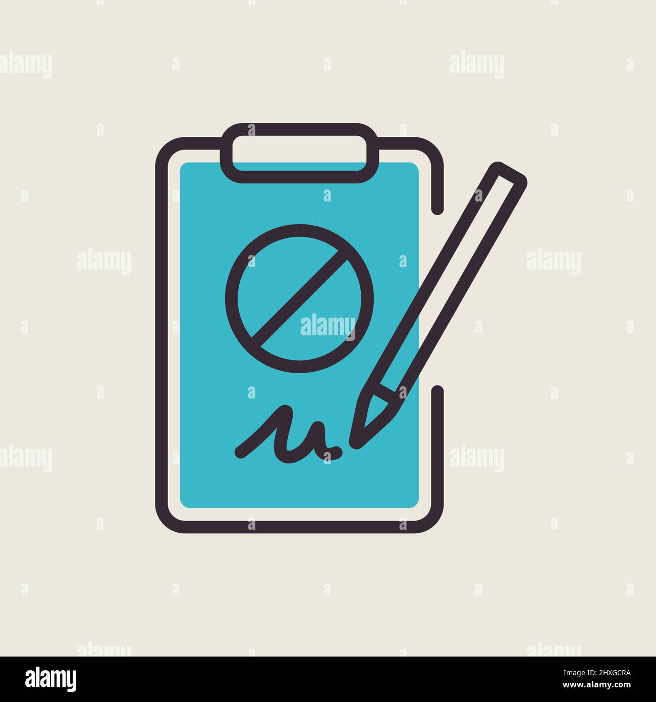 Petition signatures Stock Vector Images - Alamy