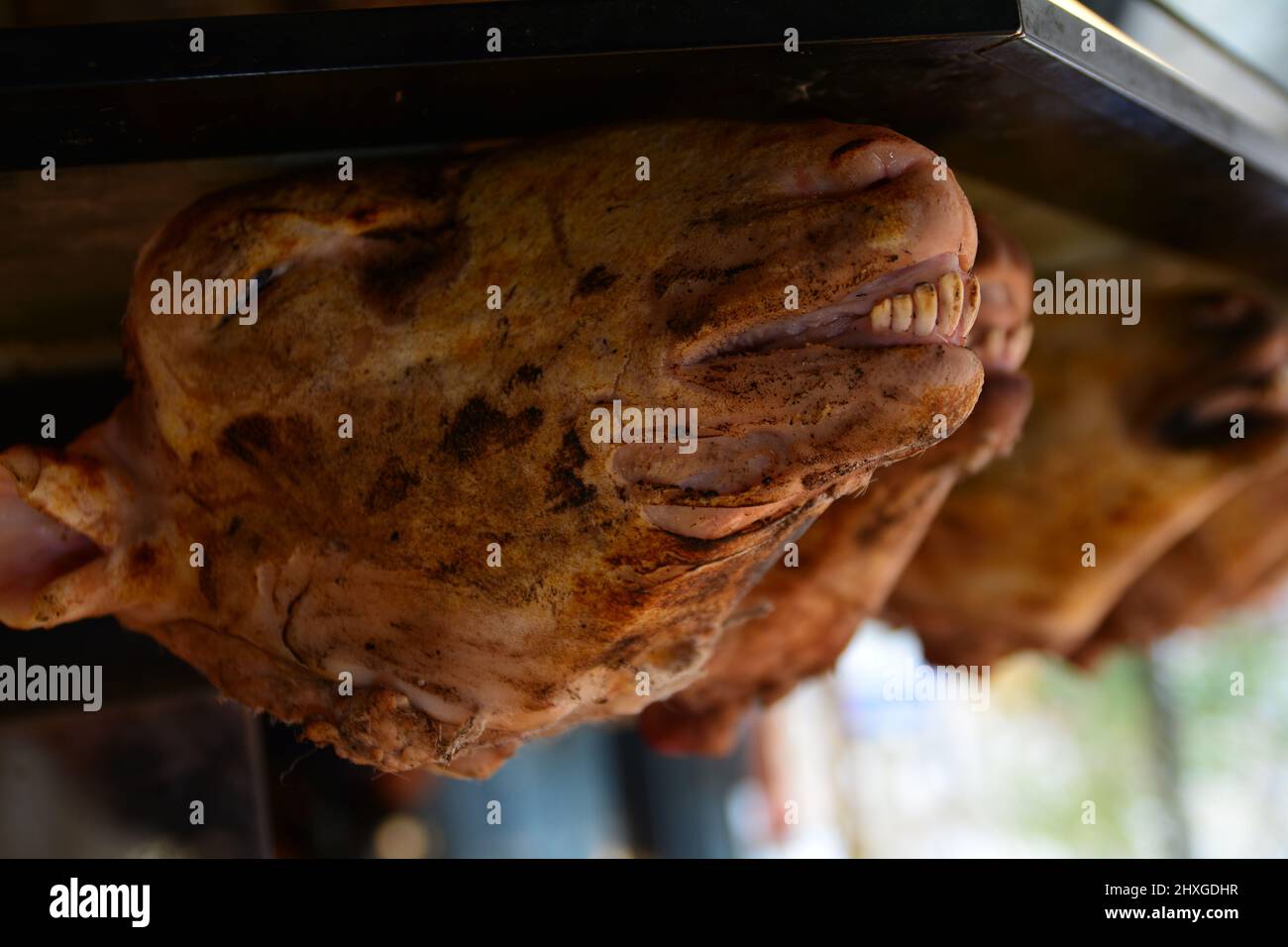 Sheep's head cooked hi-res stock photography and images - Alamy