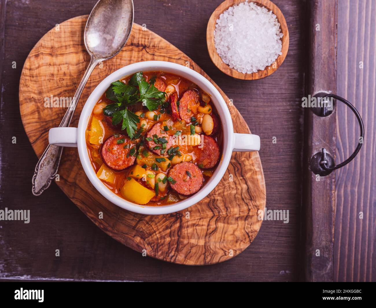 Herbal chicken soup hi-res stock photography and images - Alamy