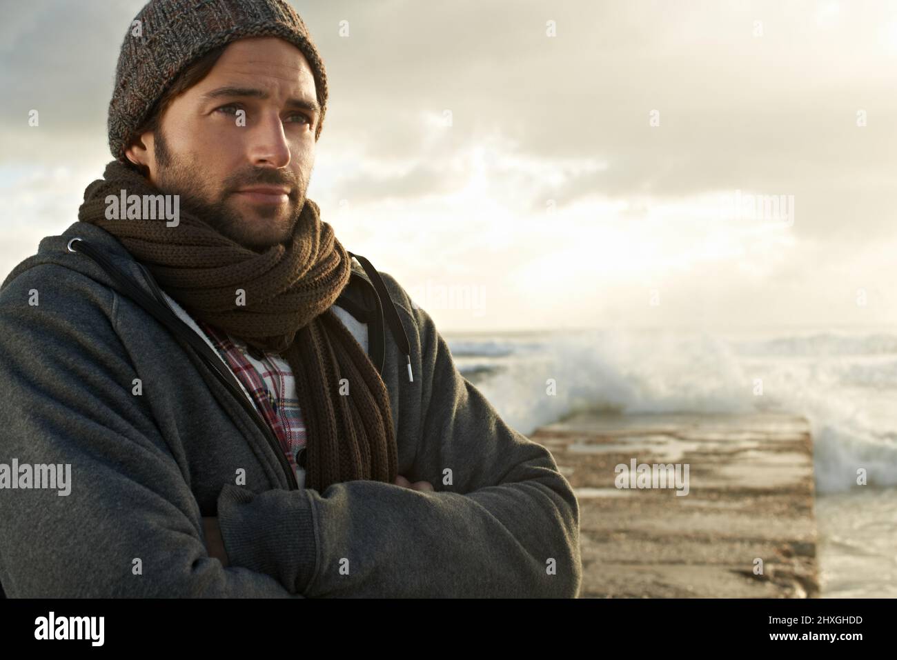 Handsome young man enjoys hi-res stock photography and images - Alamy