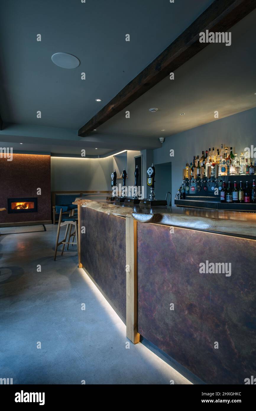 The one Michelin-starred Angel at Hetton in Yorkshire , United Kingdom ...